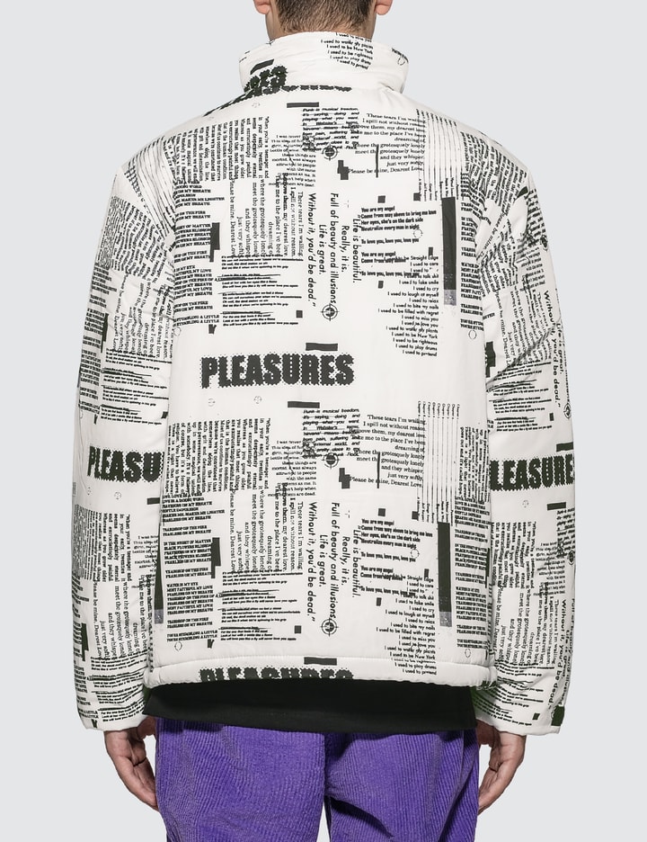 Pleasures - Poems Puffer Jacket | HBX - Globally Curated Fashion and ...