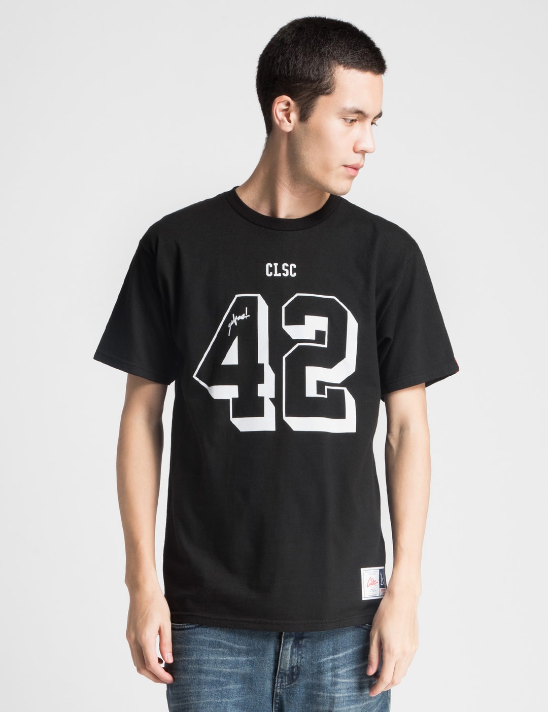 Clsc - Black Team T-Shirt | HBX - Globally Curated Fashion and ...