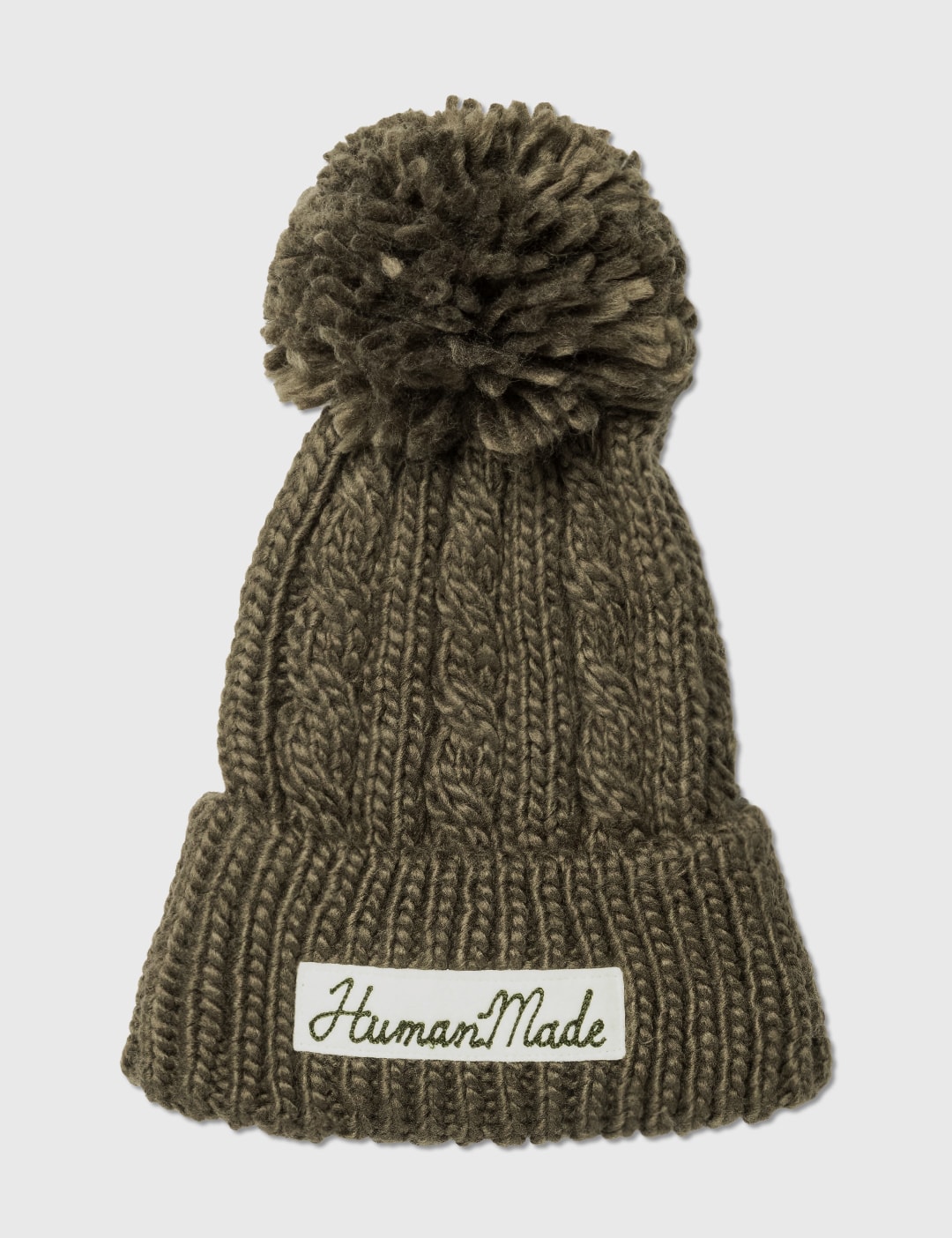 Human Made - Cable Pop Beanie | HBX - Globally Curated Fashion and ...