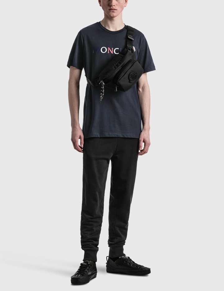 Moncler - Logo Rubberized Print T-shirt | HBX - Globally Curated ...