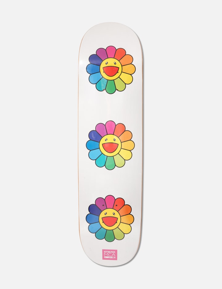 Takashi Murakami - Takashi Murakami x ComplexCon Flower Skateboard Deck ...