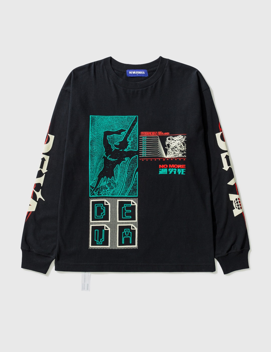 DEVÁ STATES - Karoshi T-shirt | HBX - HYPEBEAST 為您搜羅全球潮流時尚品牌