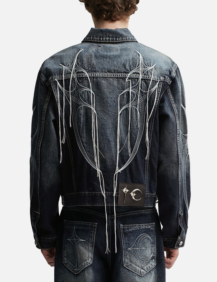 THUG CLUB - Tribal Tree Denim Jacket | HBX - HYPEBEAST 為您搜羅全球潮流時尚品牌