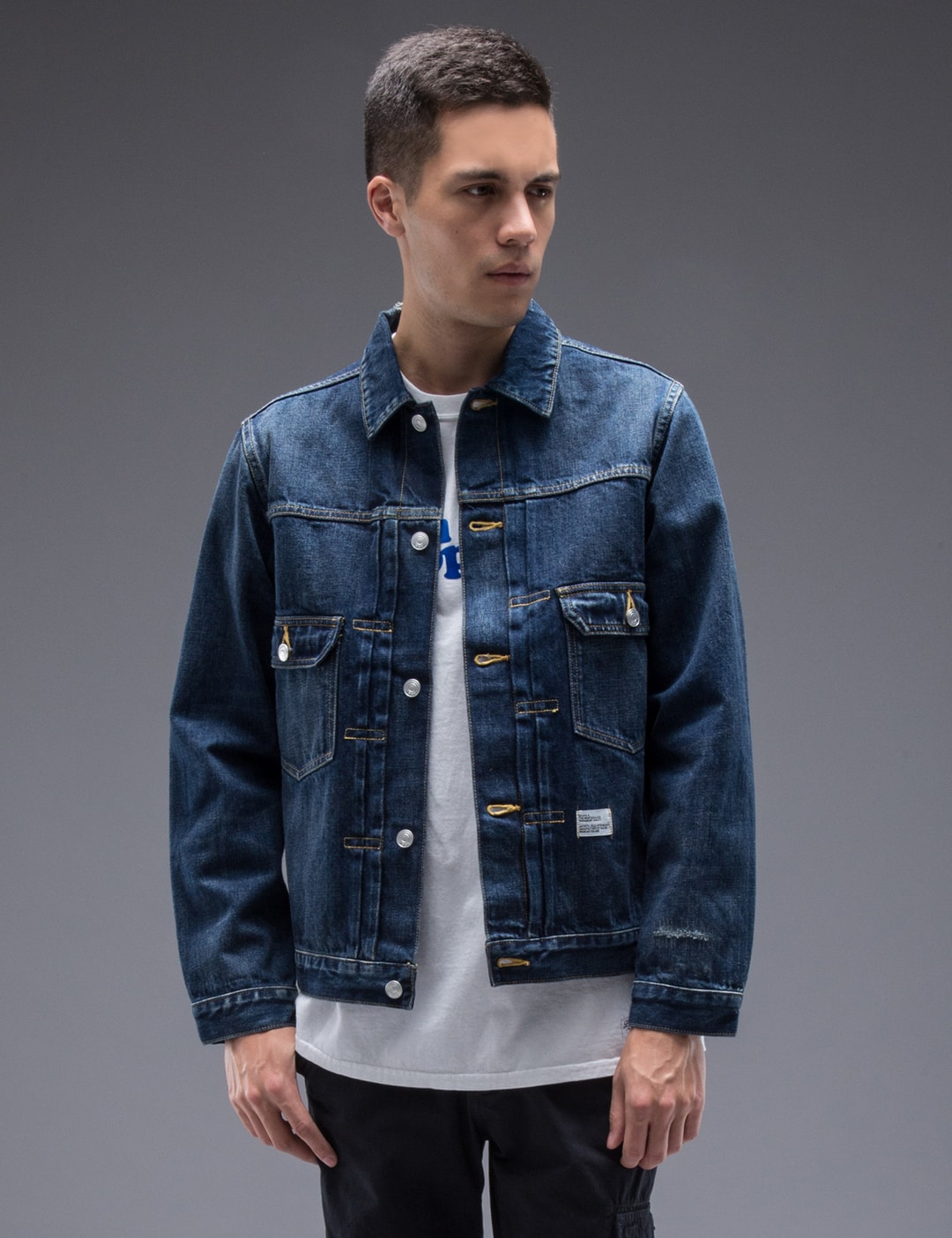 Bedwin & The Heartbreakers - "Cassidy" Canton x Bedwin Denim Jacket | HBX - Globally Curated ...