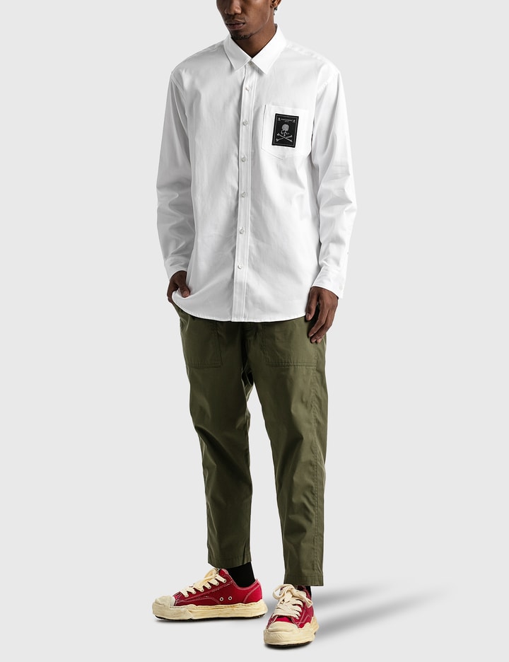 Mastermind Japan - Logo Patch Shirt | HBX - HYPEBEAST 為您搜羅全球潮流時尚品牌