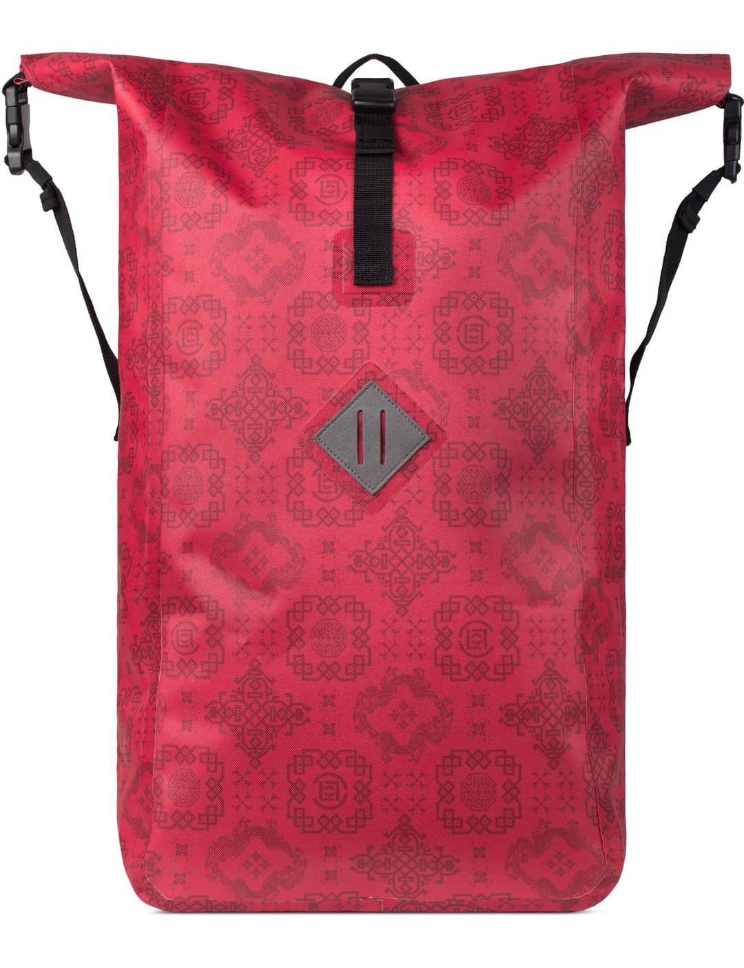 Clot - Red Roll Top Backpack | HBX - Globally Curated Fashion and ...