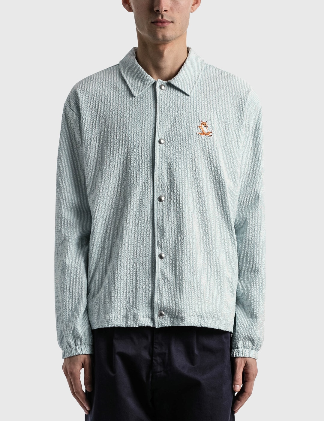 Maison Kitsuné - Chillax Fox Jacket | HBX - Globally Curated Fashion ...