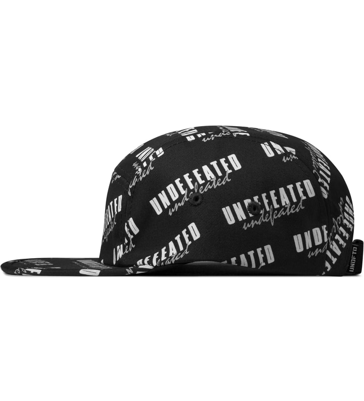Undefeated - Black Fanatic Camp Cap | HBX - Globally Curated Fashion ...
