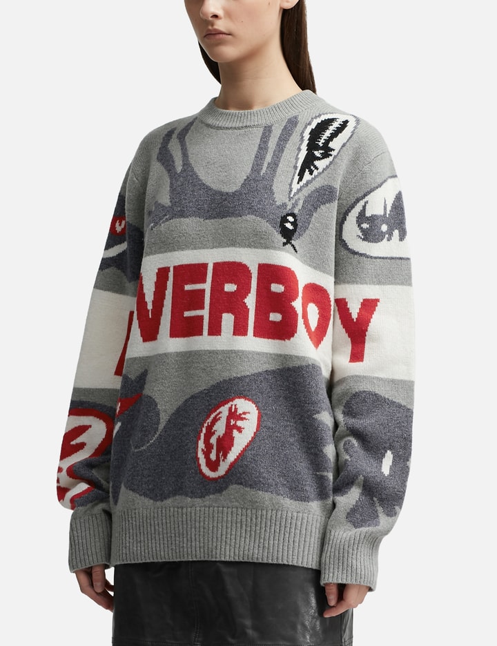 Charles Jeffrey Loverboy - Loverboy Logo Jumper | HBX - Globally ...