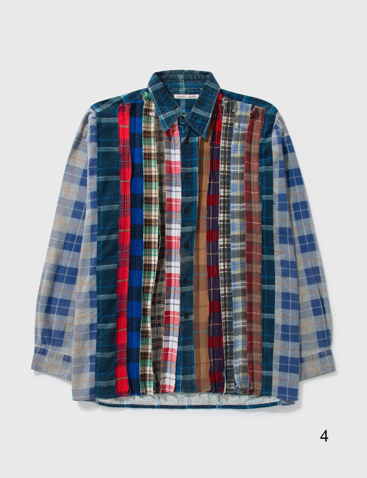 Needles - Flannel Shirt | HBX - Globally Curated Fashion and Lifestyle ...