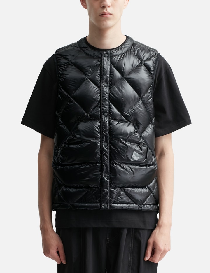 and wander - diamond stitch down vest | HBX