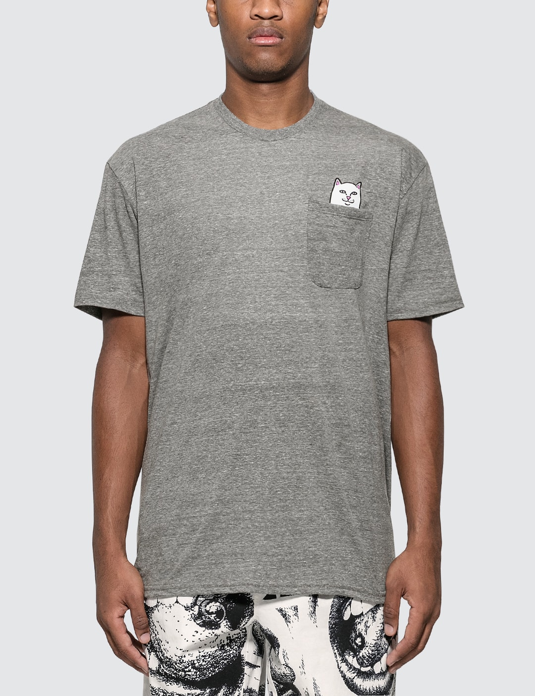 RIPNDIP - Lord Nermal Pocket T-shirt | HBX - Globally Curated Fashion ...