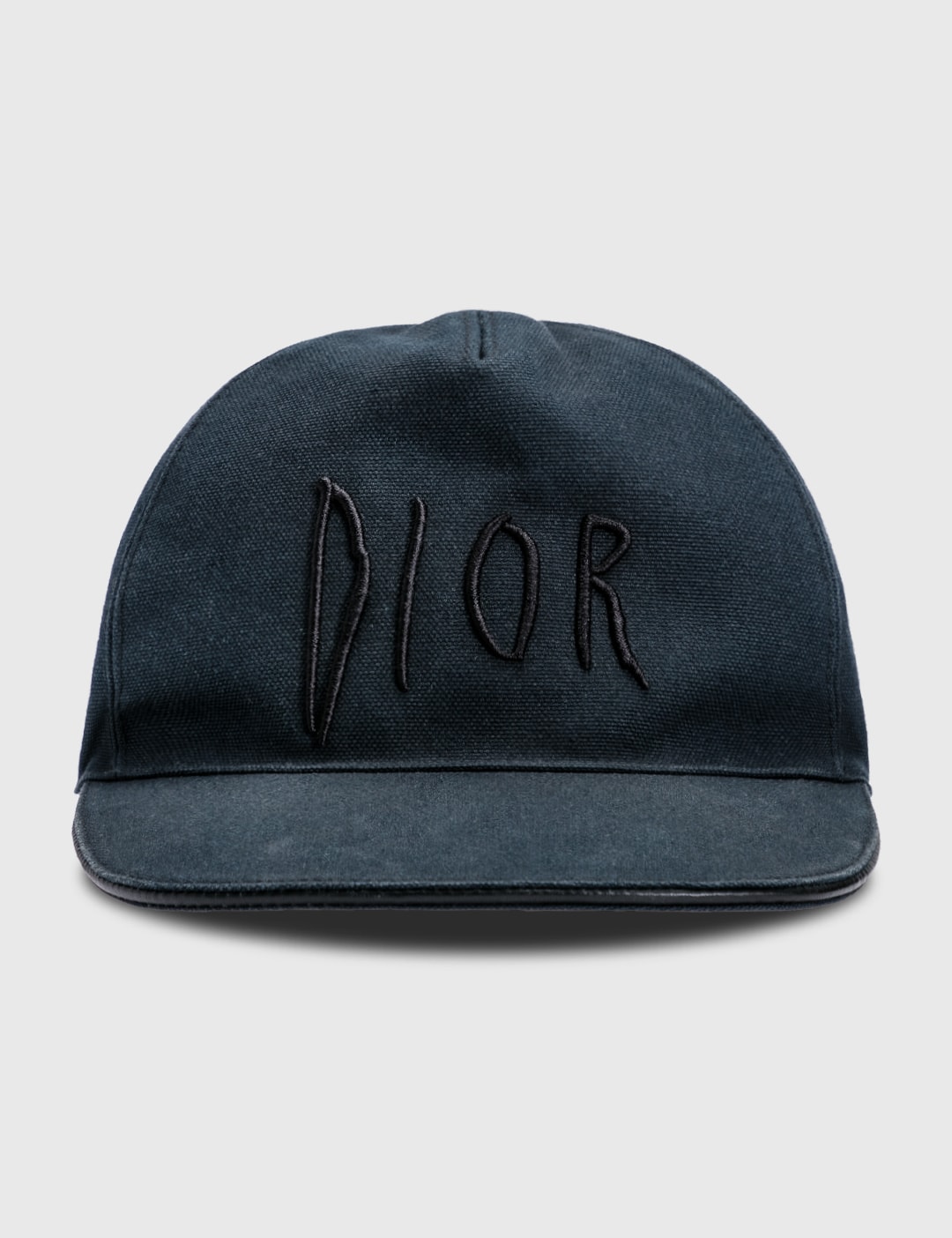 Dior - Dior Tonal Brand Embroidery Navy Cap | HBX