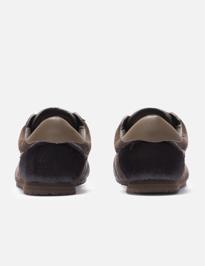 Vans Super Lowpro - Low-profile suede and pony-hair sneaker with EVA ...