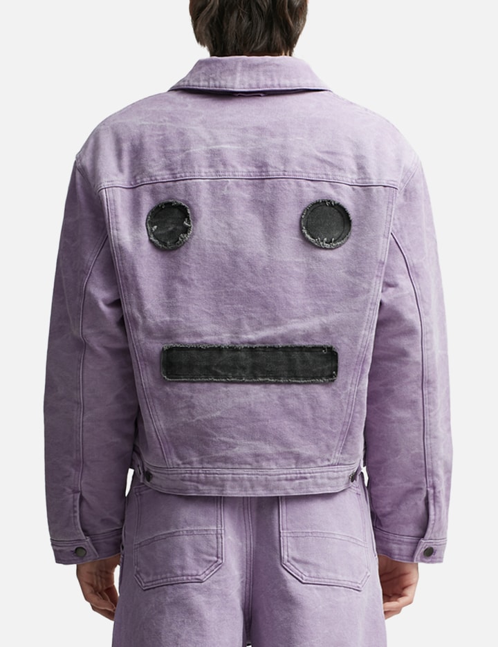 Acne Studios - Face Logo Canvas Jacket | HBX - Globally Curated Fashion ...