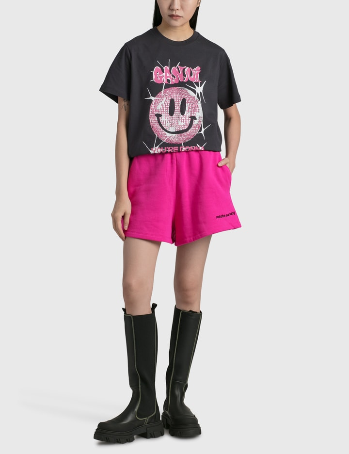 Ganni - Smiley Relaxed T-shirt | HBX - Globally Curated Fashion and ...