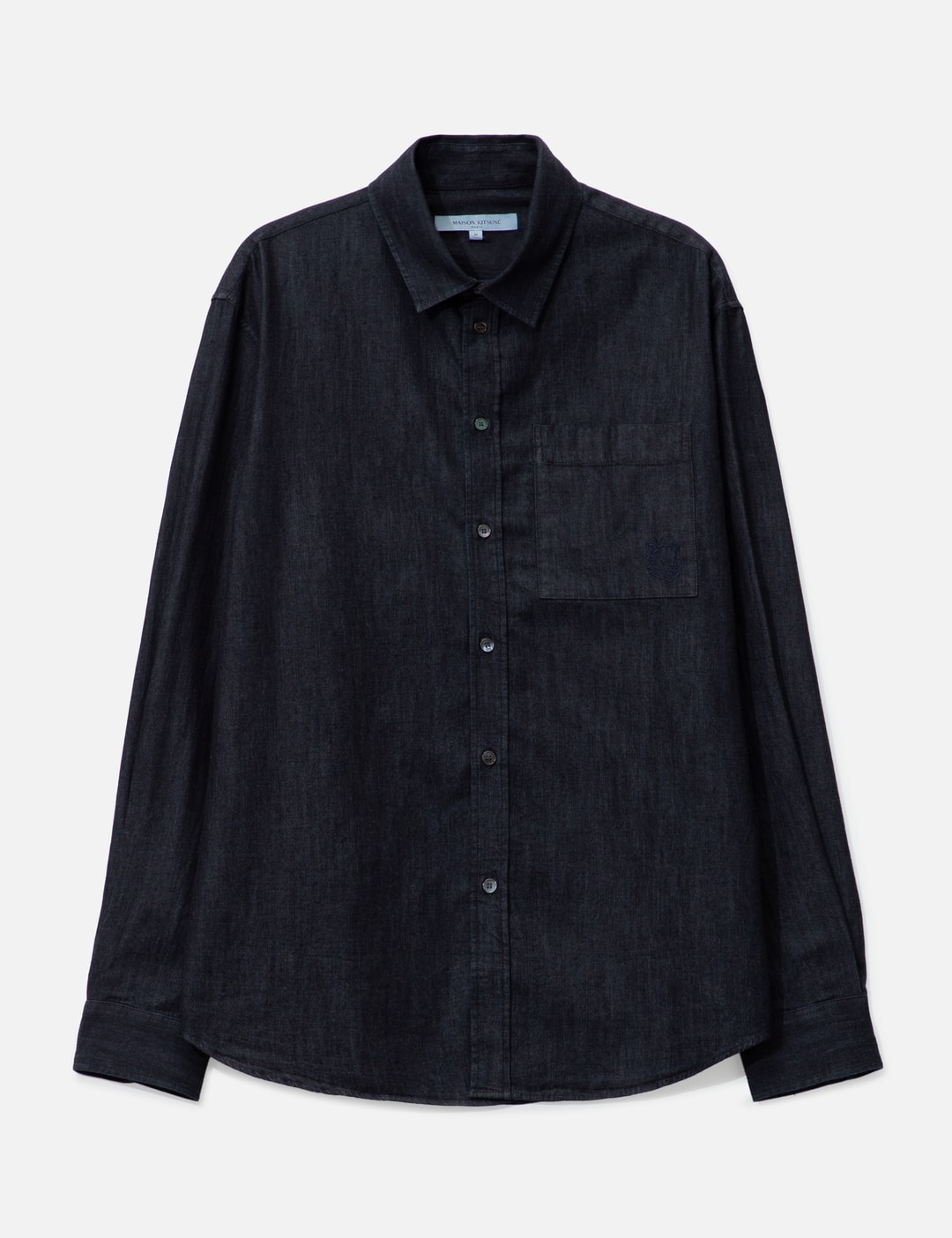 Maison Kitsuné - LIGHT DENIM SHIRT | HBX