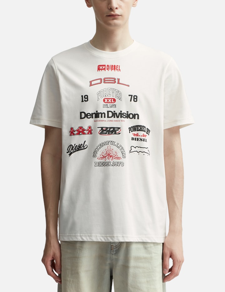 Diesel - T-Just-N14 Logo T-shirt | HBX - Globally Curated Fashion and Lifestyle by Hypebeast