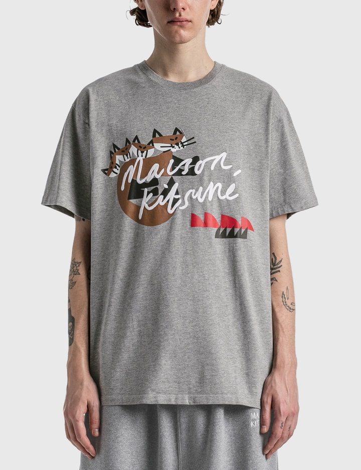 Maison Kitsuné - Bill Rebholz Handwriting Easy T-Shirt | HBX - Globally ...