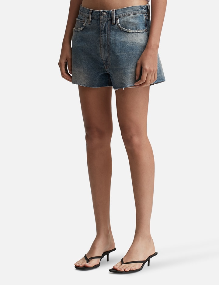 Maison Margiela - Raw-Cut Shorts | HBX - Globally Curated Fashion and ...