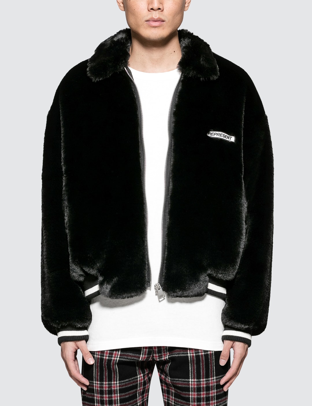 Represent - Fur Don Jacket | HBX - Globally Curated Fashion and ...