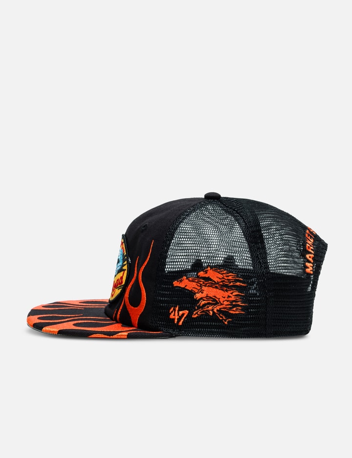 Market Market x NASCAR Richard Petty Cap - 刺繍ロゴとメッシュバックの6パネルキャップ | HBX