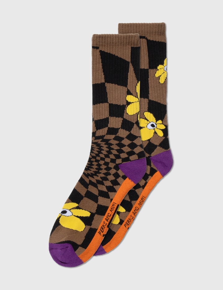 Vans - P.A.M x VANS SPIRAL CHECKER CREW SOCK | HBX - Globally Curated ...