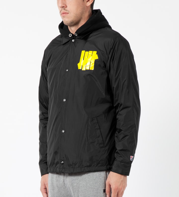 Undefeated - Black Bad Sports Coach Jacket | HBX