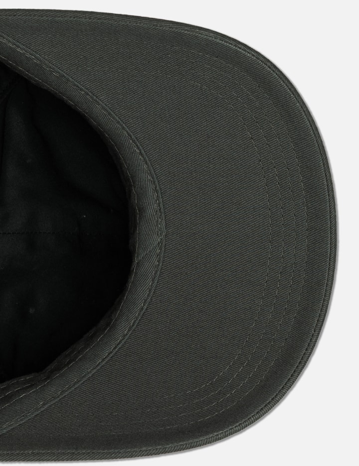 Sunlove Cut Off Capital Cap - Charcoal 6-panel cotton cap with large ...