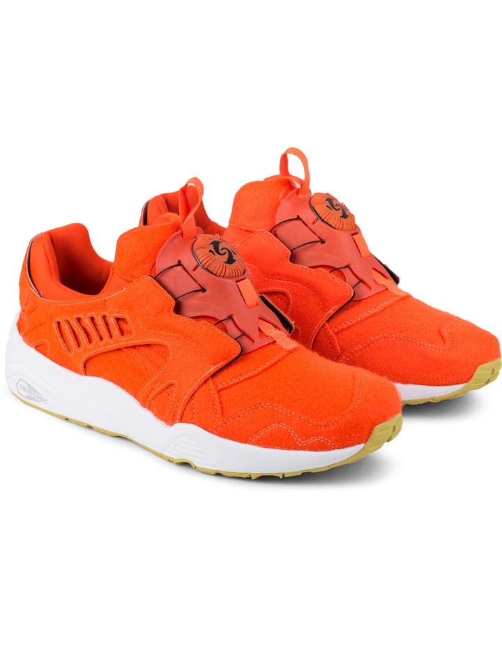 Puma - Orange Disc Blaze Bright | HBX - Globally Curated Fashion and ...