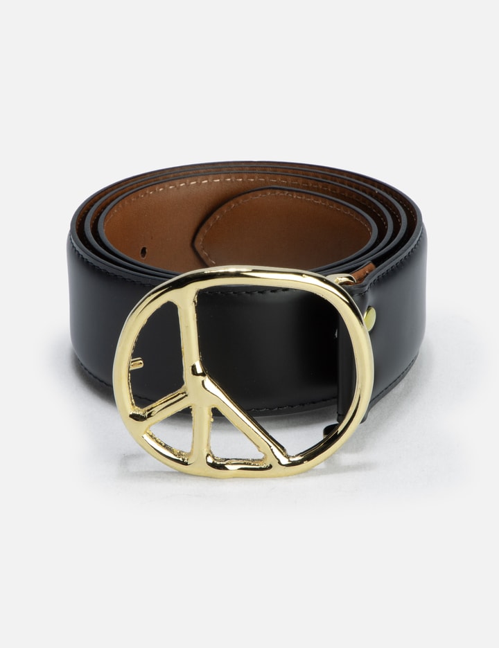 Needles - PEACE BUCKLE BELT - STEER LEATHER | HBX