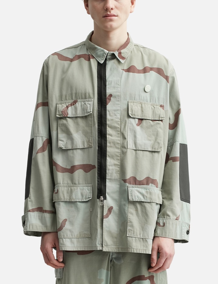Oamc Re:work Bdu Shirt Jacket In Green | ModeSens