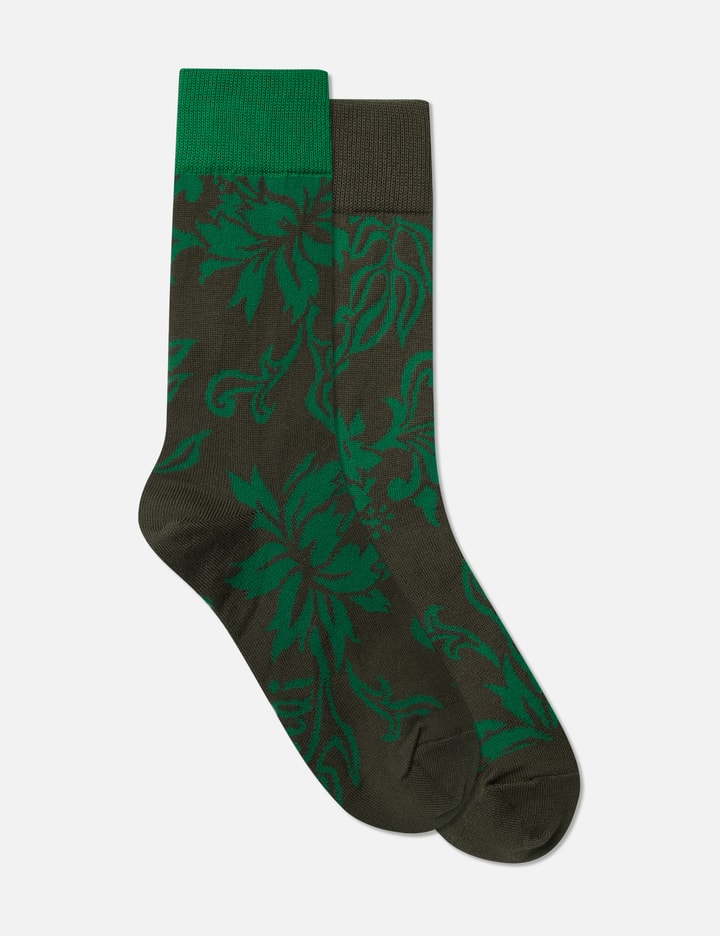 Sacai - Floral Socks | HBX - Globally Curated Fashion and Lifestyle by ...