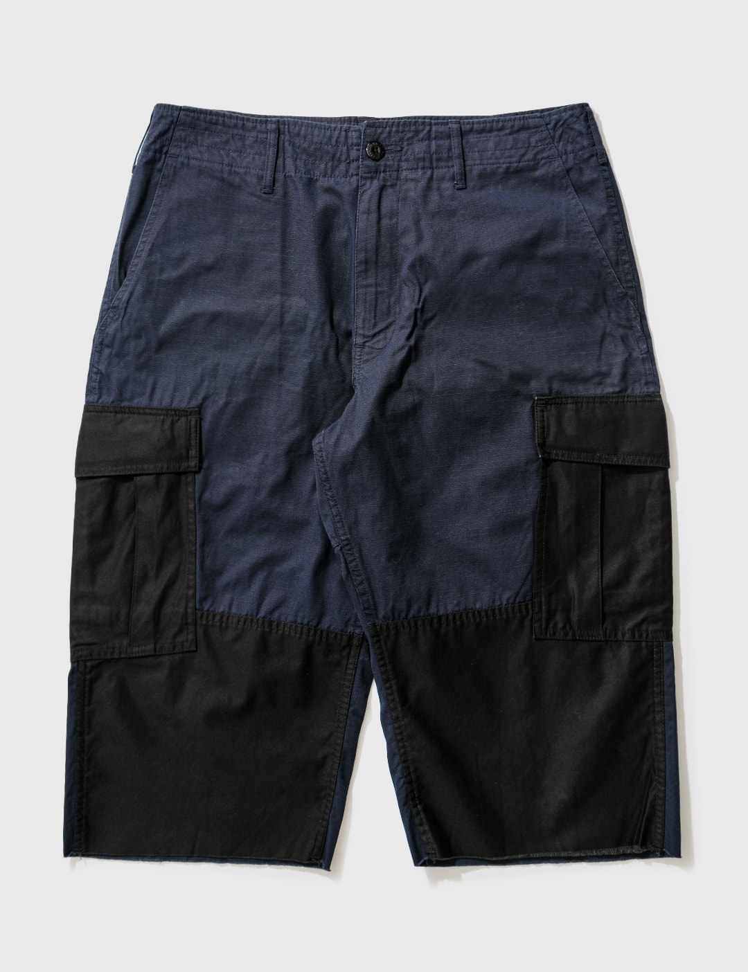 WTAPS - Wtaps Navy with Black pockets Shorts | HBX