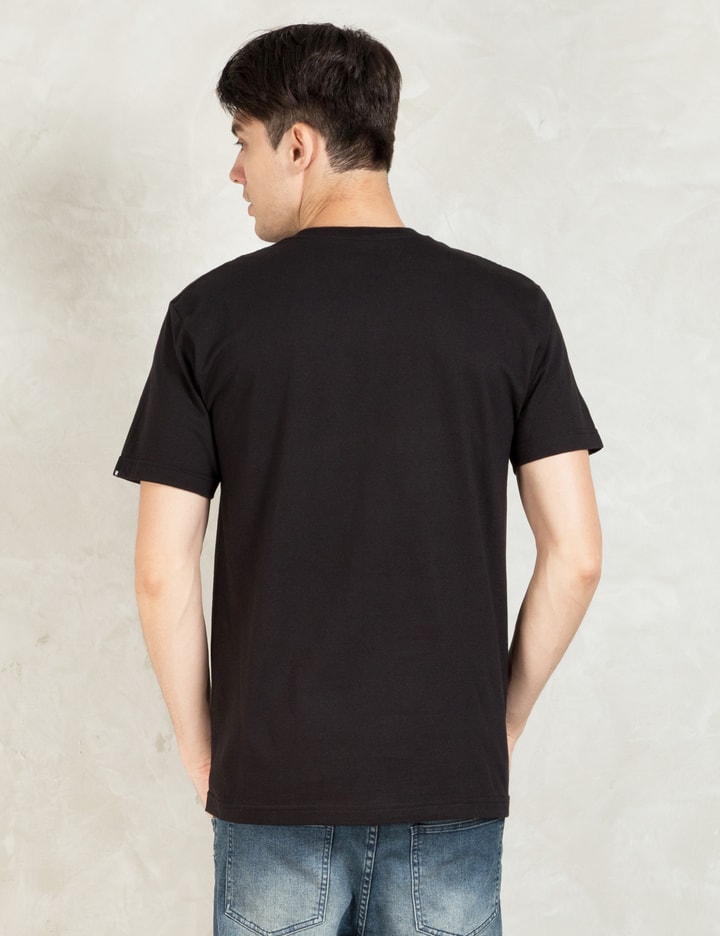 Undefeated - Black Outline T-Shirt | HBX - Globally Curated Fashion and ...