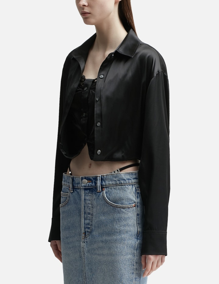 T By Alexander Wang - Layered Button Down Shirt | HBX