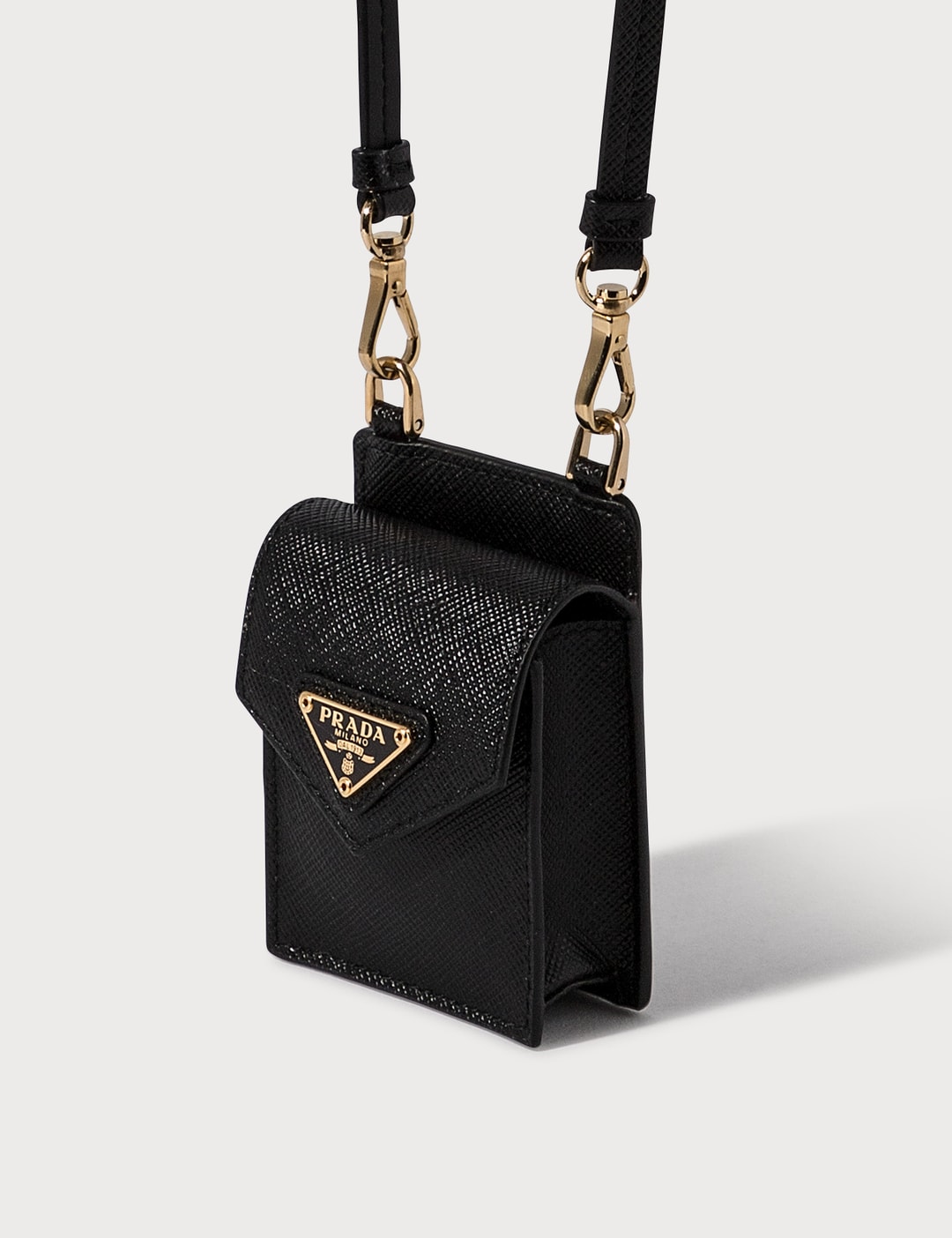 Prada - AirPods Case With Shoulder Strap | HBX - ハイプビースト(Hypebeast)が厳選し ...