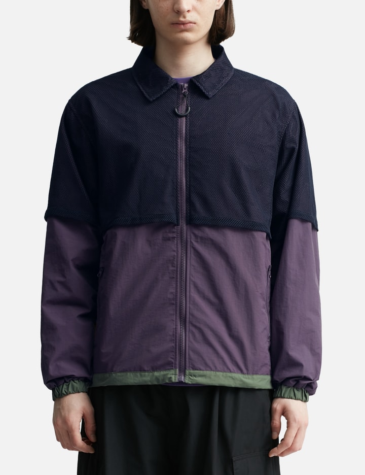 Brain Dead - ROLL CAST MESH OVERLAY FISHING JACKET | HBX - Globally ...