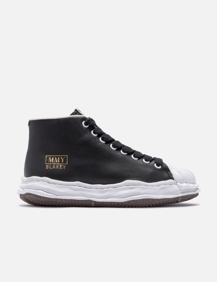 Maison Mihara Yasuhiro - "BLAKEY" OG Sole Seam Less Leather High-top ...