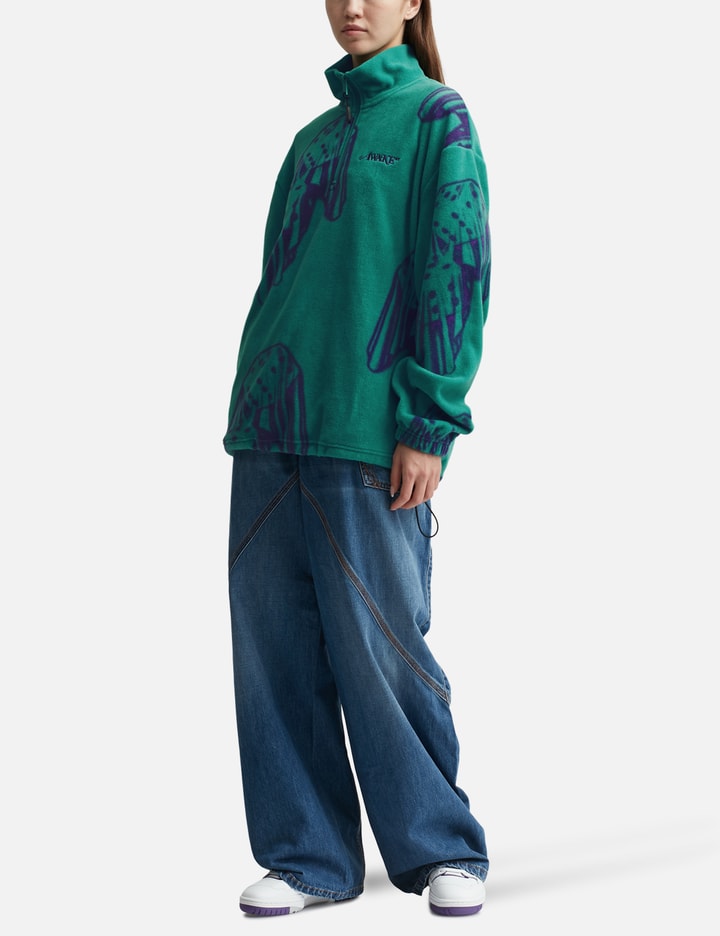 Awake NY - Dice Print Fleece Quarter Zip Pullover | HBX - Globally ...