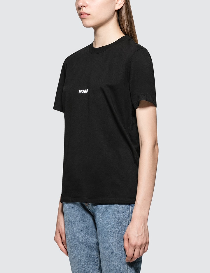MSGM - Micro Logo Short Sleeve T-Shirt | HBX - Globally Curated Fashion ...