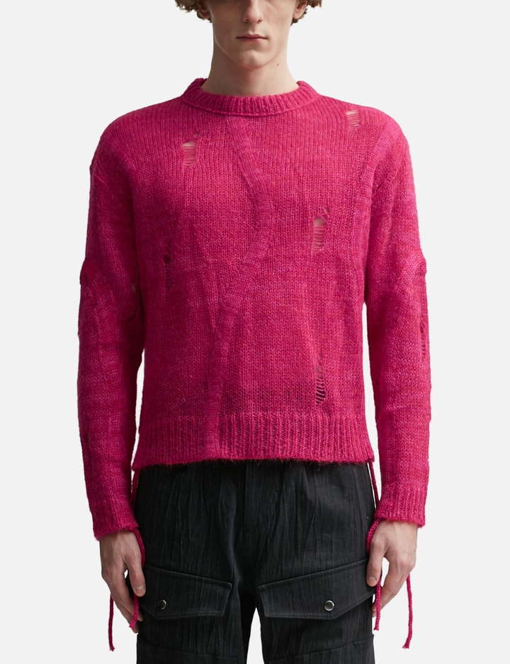 Andersson Bell - COLBINE CREWNECK SWEATER | HBX - Globally Curated ...