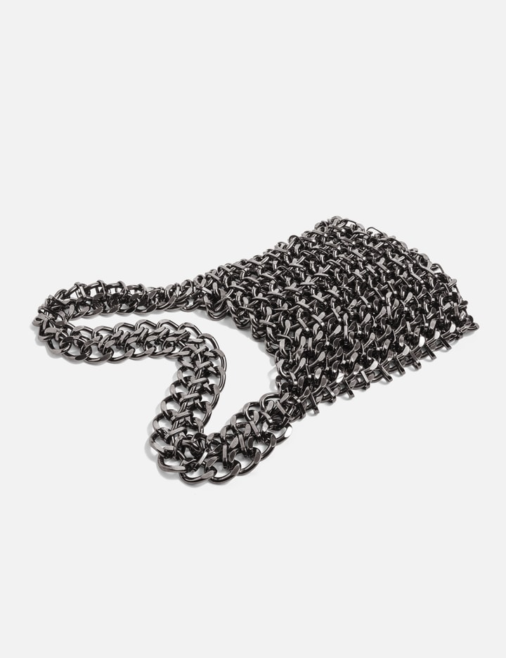 Martine Ali - CHAINMAIL SHOULDER BAG - GUNMETAL | HBX - Globally ...