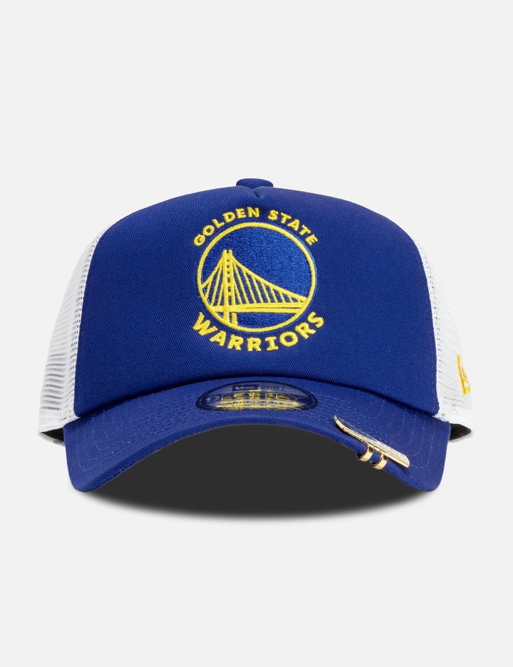 New Era - Golden State Warriors A Frame 9Forty Trucker Cap | HBX ...