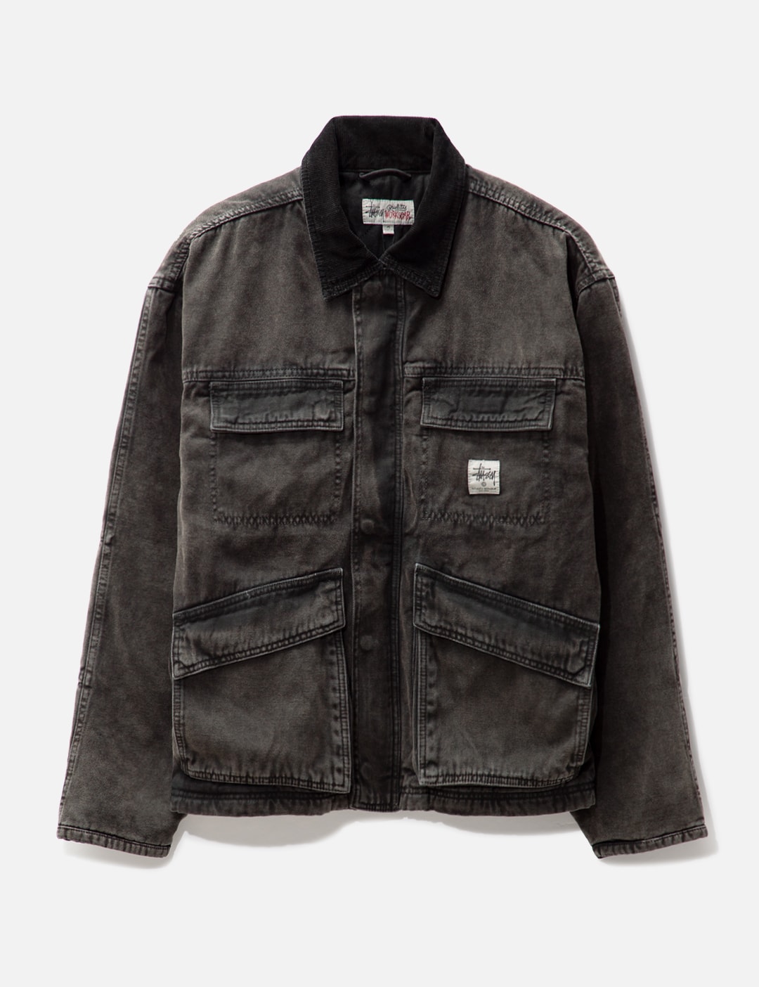 Stüssy - Washed Canvas Shop Jacket | HBX