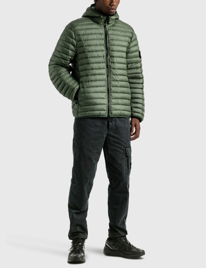 Stone Island - R-Nylon Hooded Down Jacket | HBX - Globally Curated ...