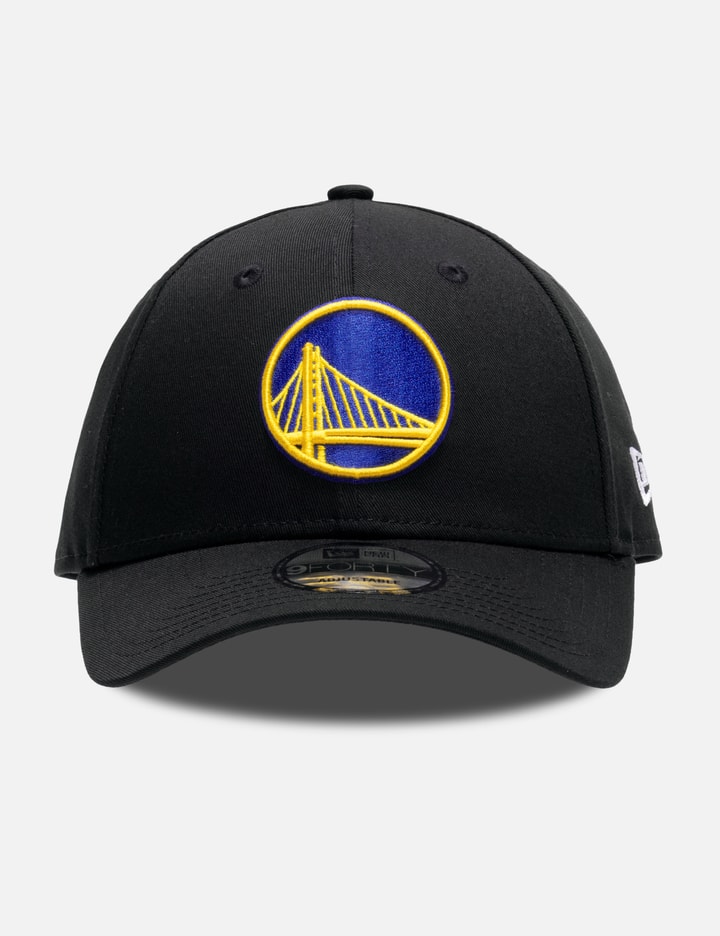 New Era Golden State Warriors 9Forty Cap - Black structured cap with ...