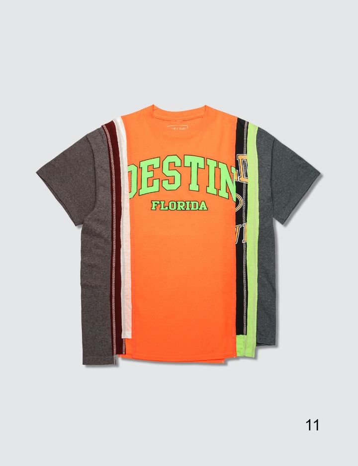 Needles - 7 Cuts College T-shirt | HBX - Globally Curated Fashion and ...