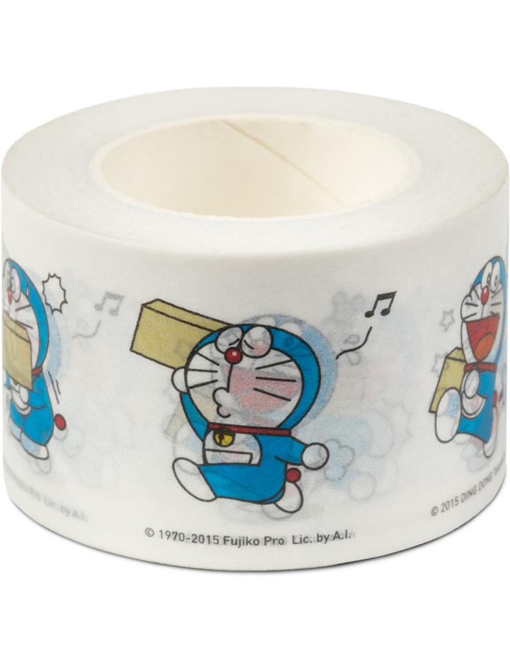 Ding Dong Takuhaibin X Doraemon - White Doraemon Masking Tape | HBX