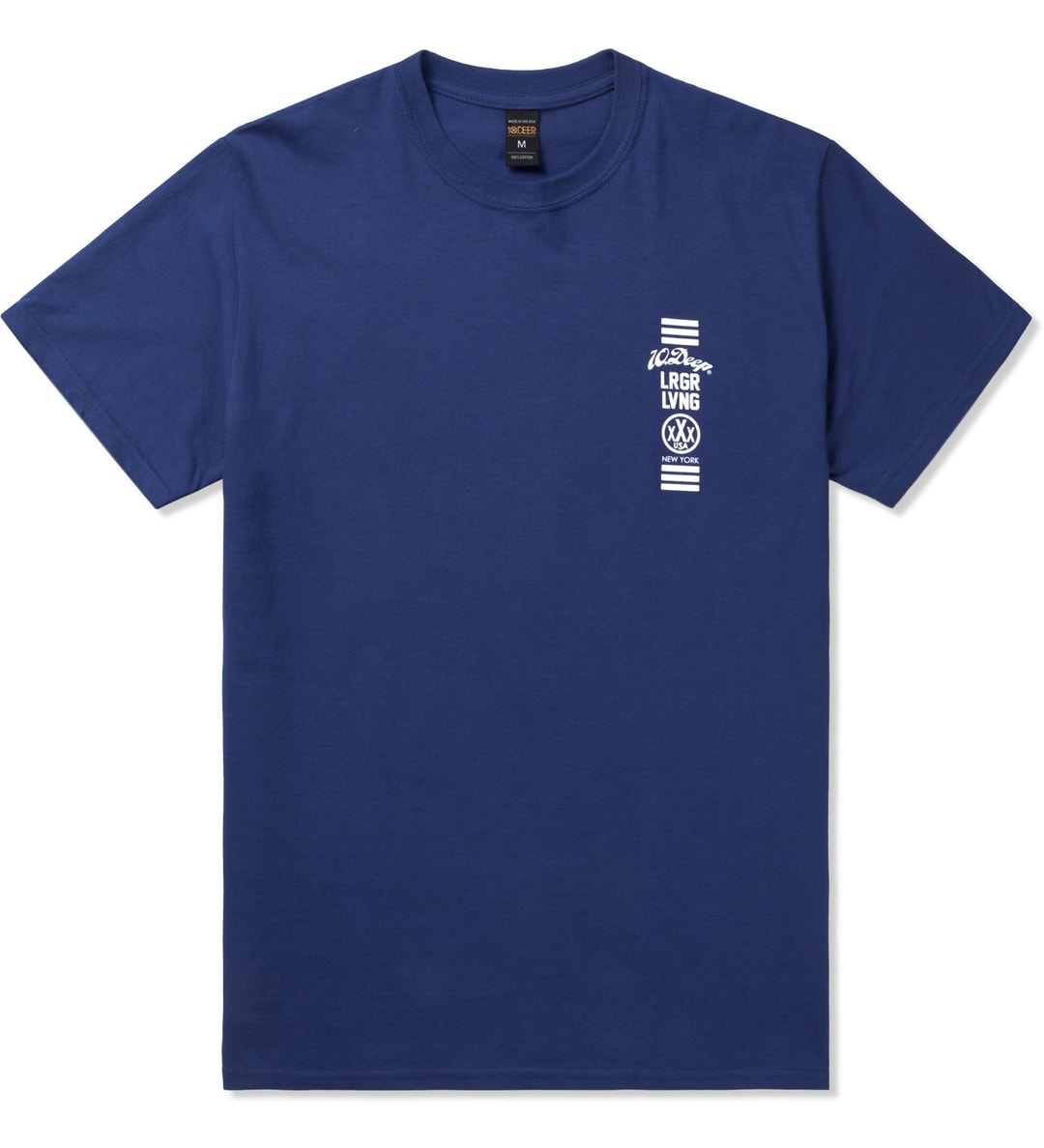 10.Deep - Blue Triple Stack T-Shirt | HBX - Globally Curated Fashion ...